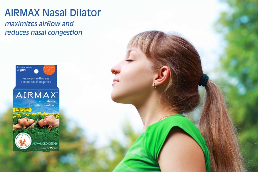 AIRMAX Nasal Dilator Maximizes Airflow And Reduces Nasal Congestion ...